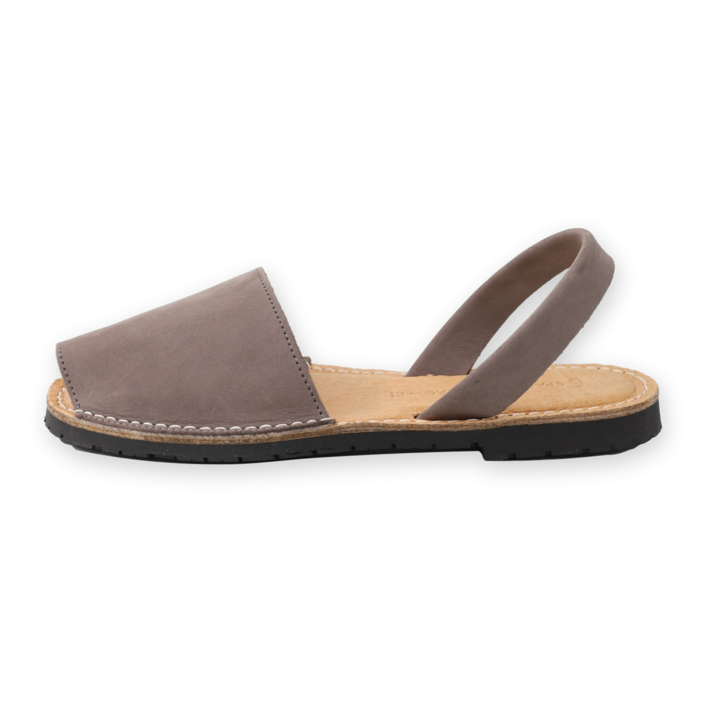 Classic dark grey sandals