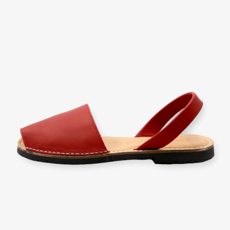 Classic red sandals