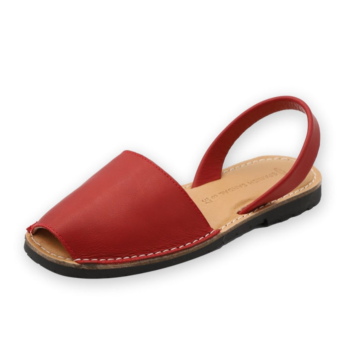 Classic red sandals