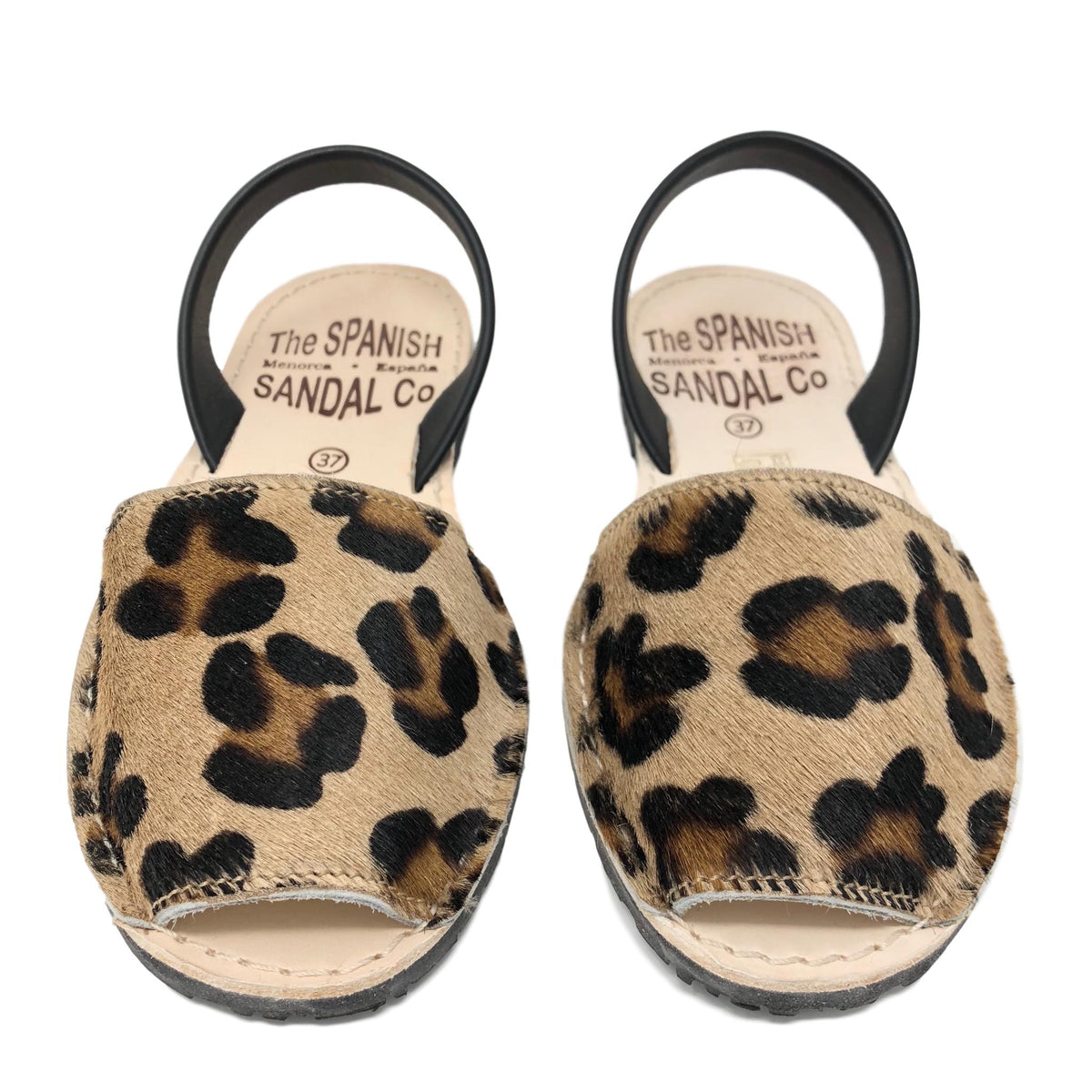Leopard print sandals - The Spanish Sandal Company